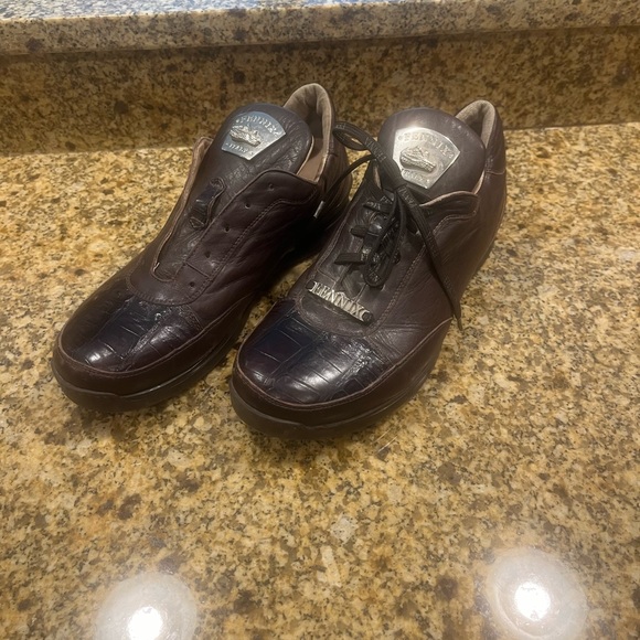 Fennix | Shoes | Fennix Italy Mens 95 Leather And Alligator Walking ...